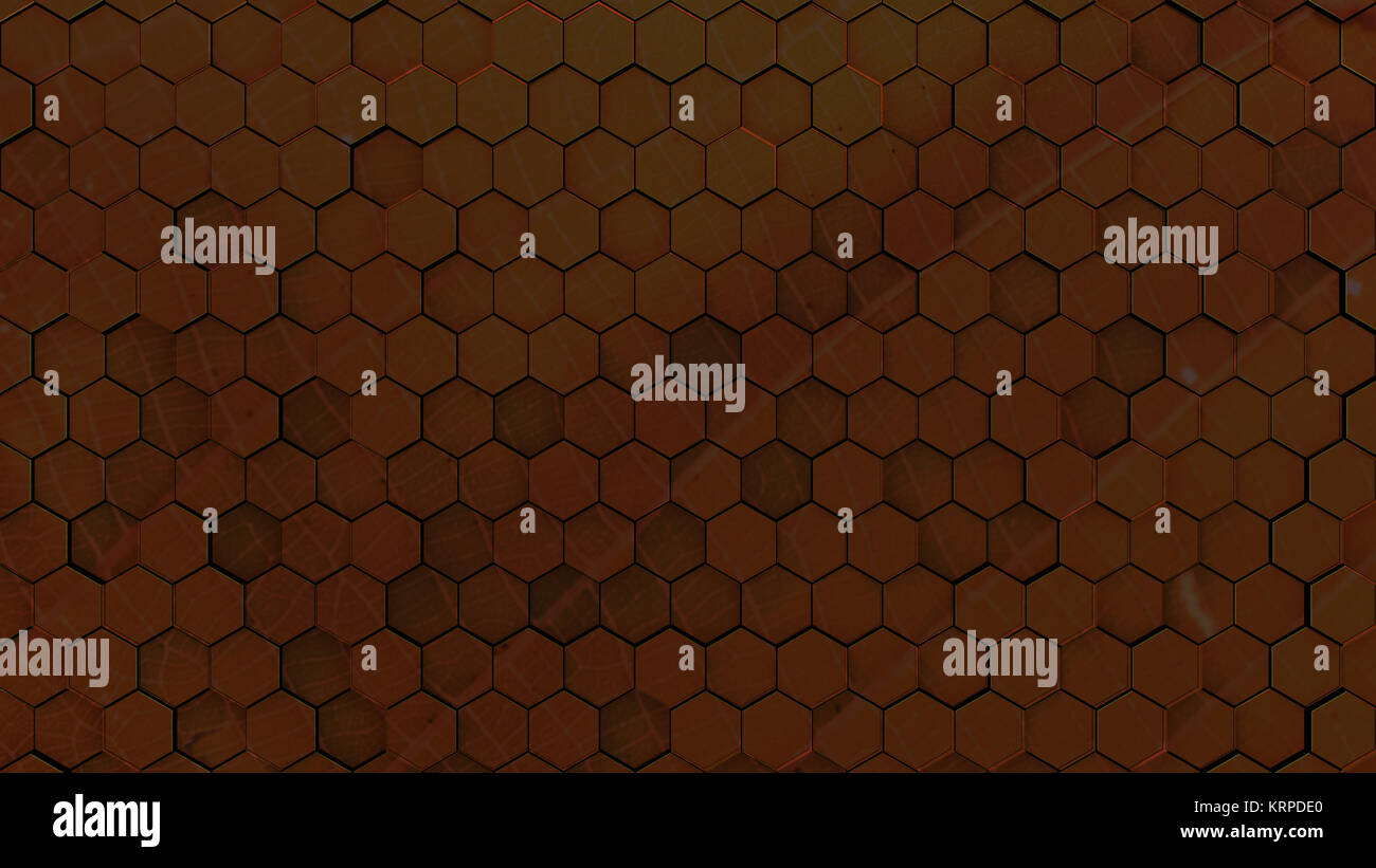 3d rendering colorful hexagon pattern with nice color Stock Photo - Alamy