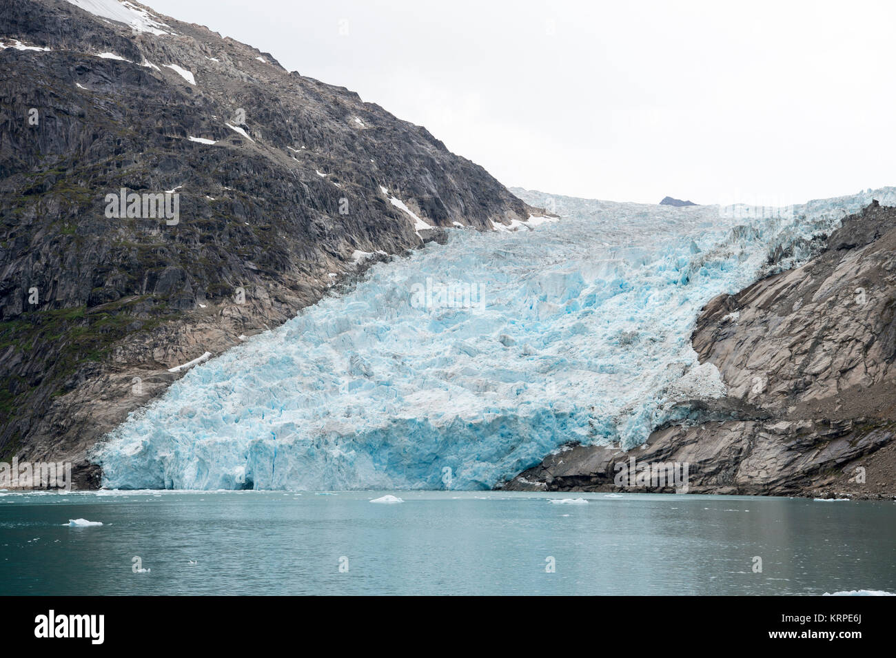 Mountain view in Greenland Stock Photo - Alamy