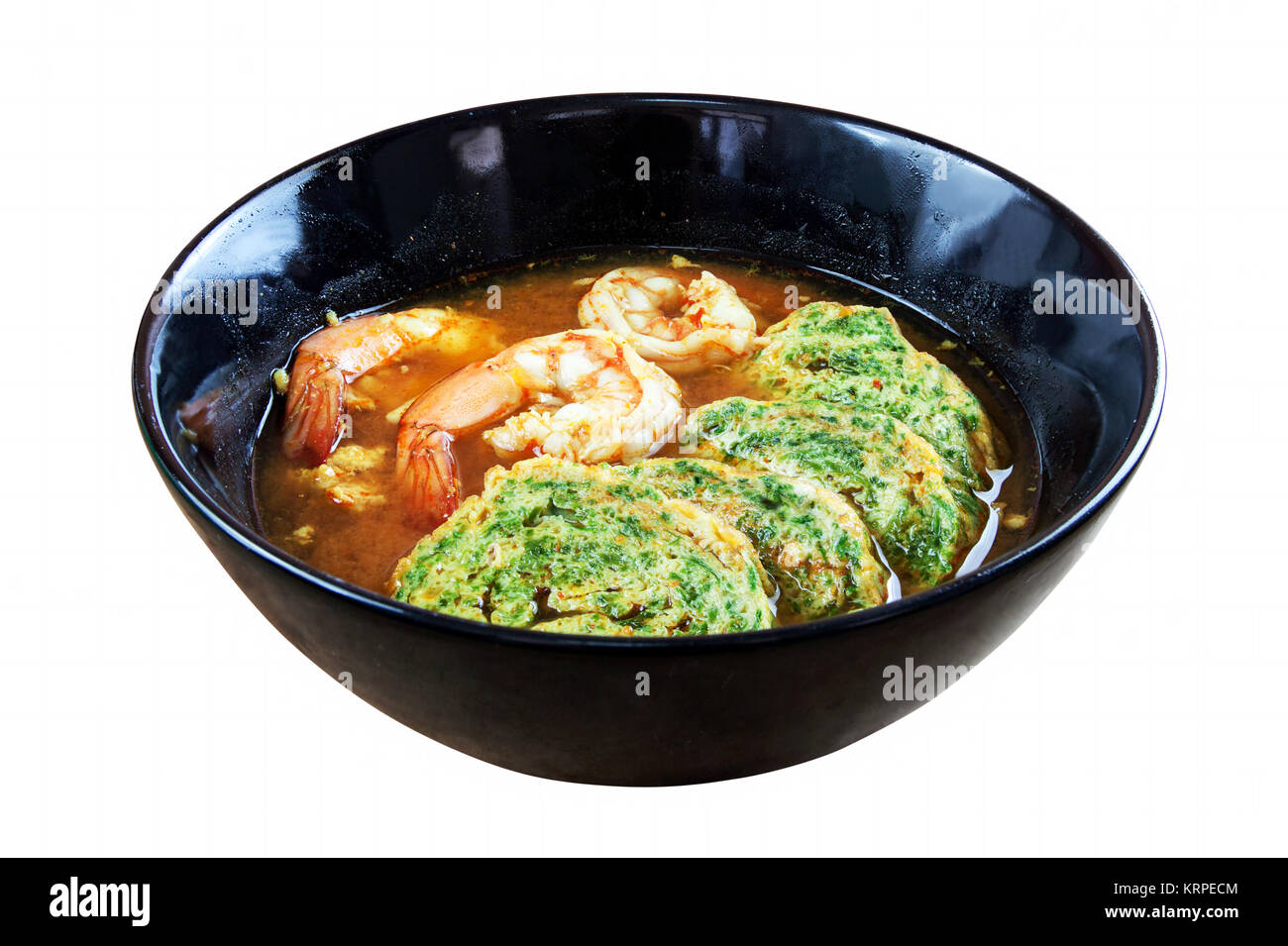 Traditional thai soup curry Cut Out Stock Images & Pictures - Alamy