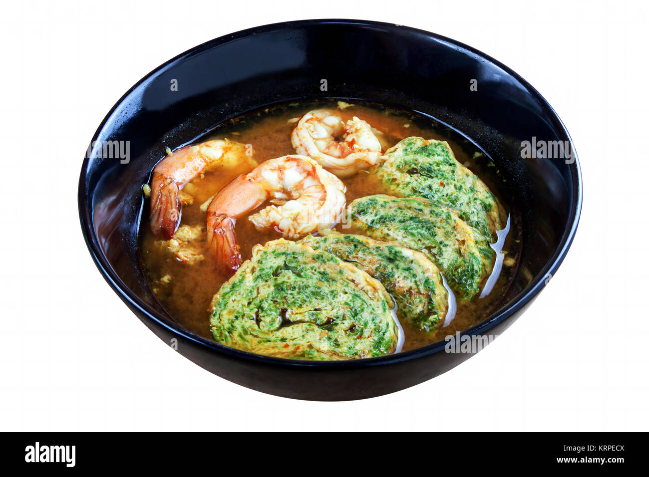 Traditional thai soup curry Cut Out Stock Images & Pictures - Alamy