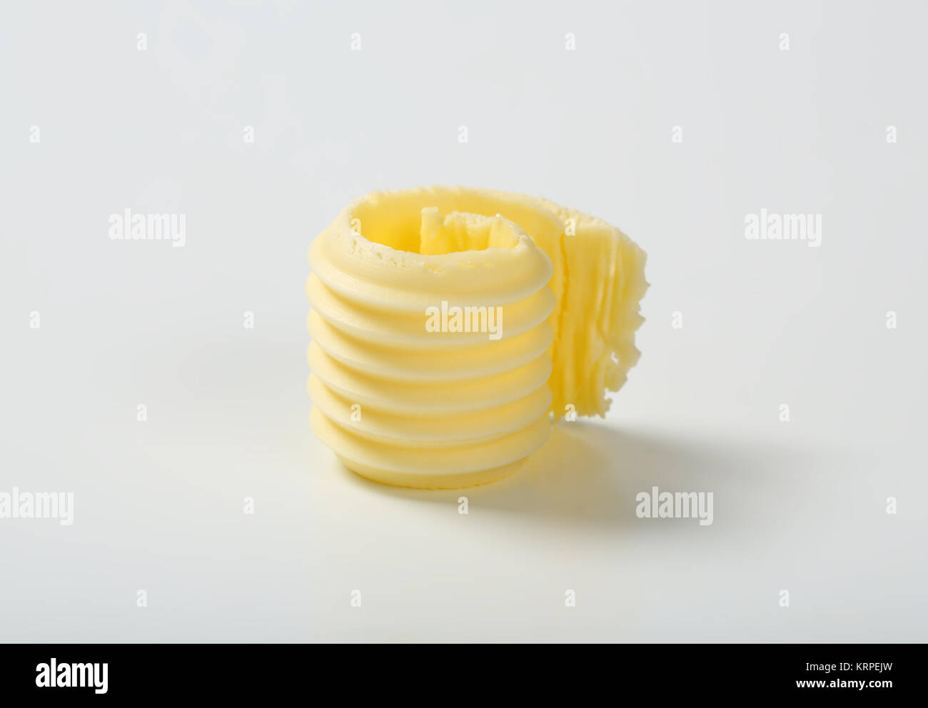 fresh butter curl Stock Photo - Alamy