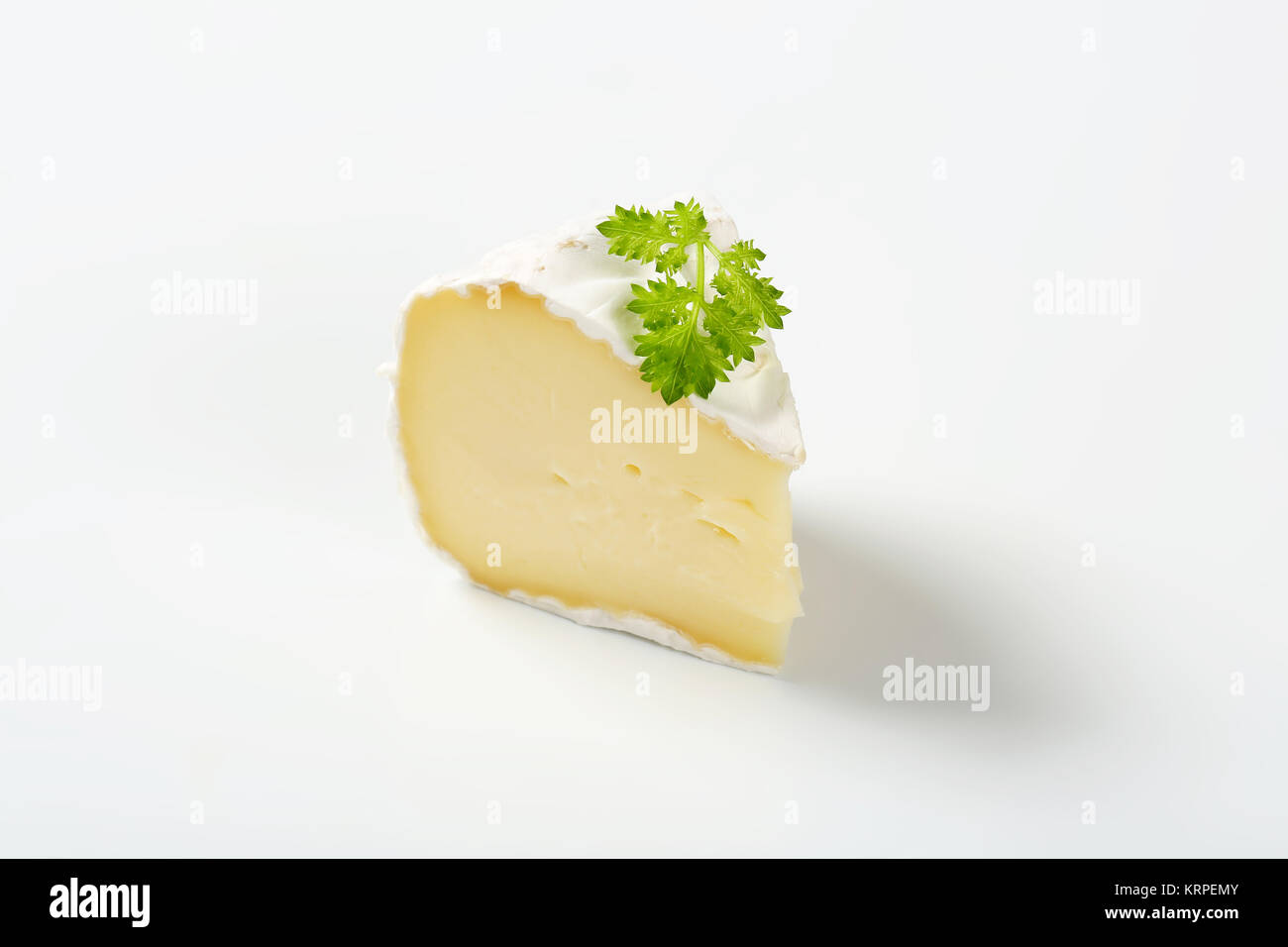 white rind cheese Stock Photo - Alamy