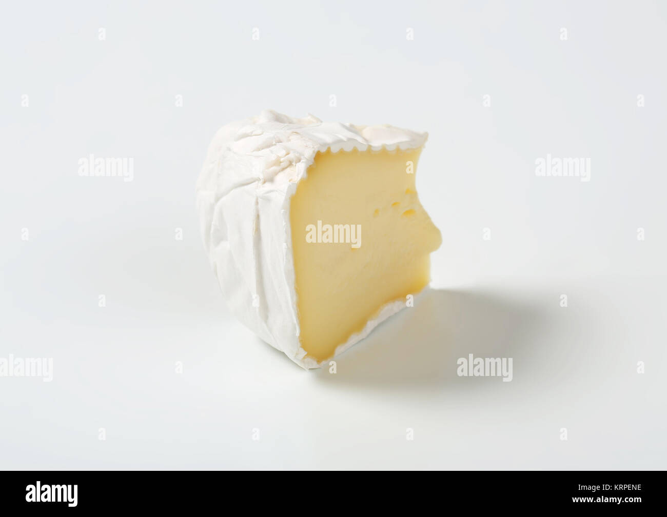 white rind cheese Stock Photo - Alamy