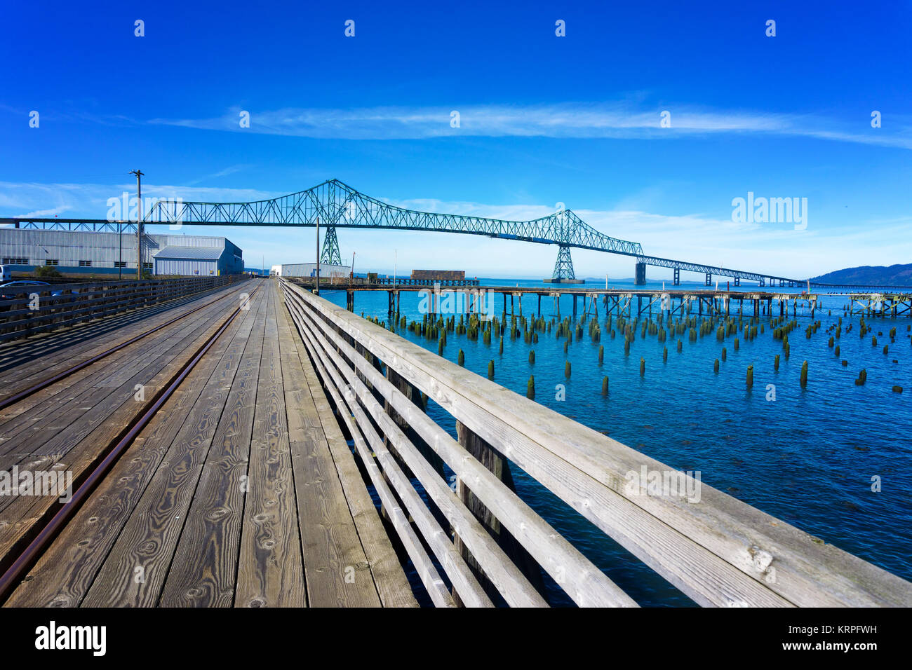 Astoria Megler Bridge Stock Photo - Alamy