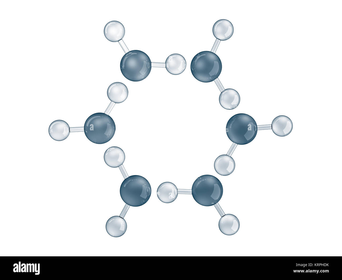 Water molecule, Macro, Science background 3D rendering Stock Photo - Alamy