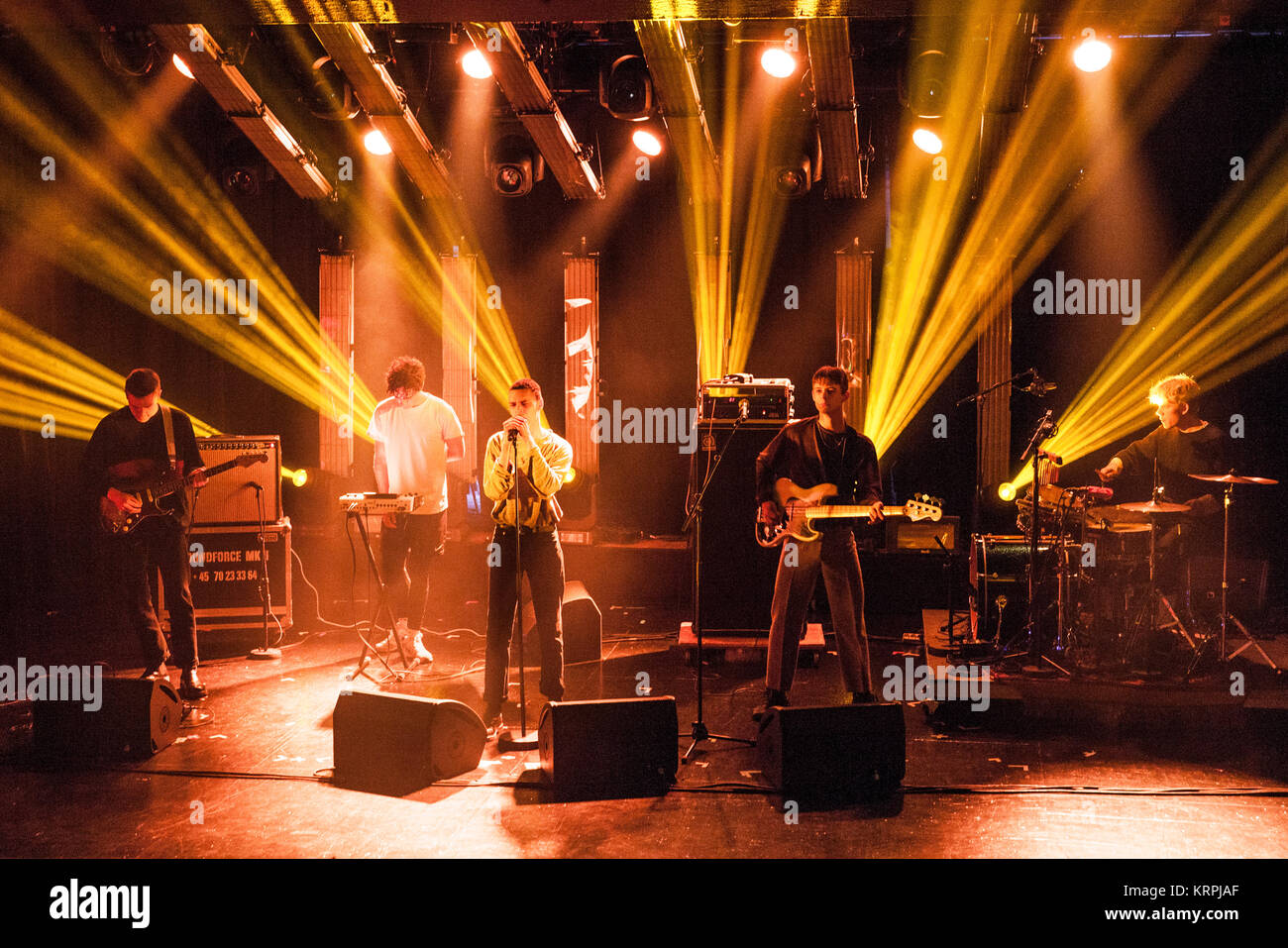 The Danish band Liss performs a live concert at the Danish award show ...