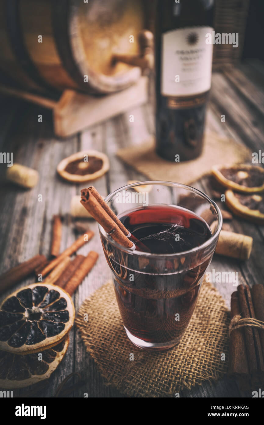 Hot alcohol drink Stock Photo - Alamy