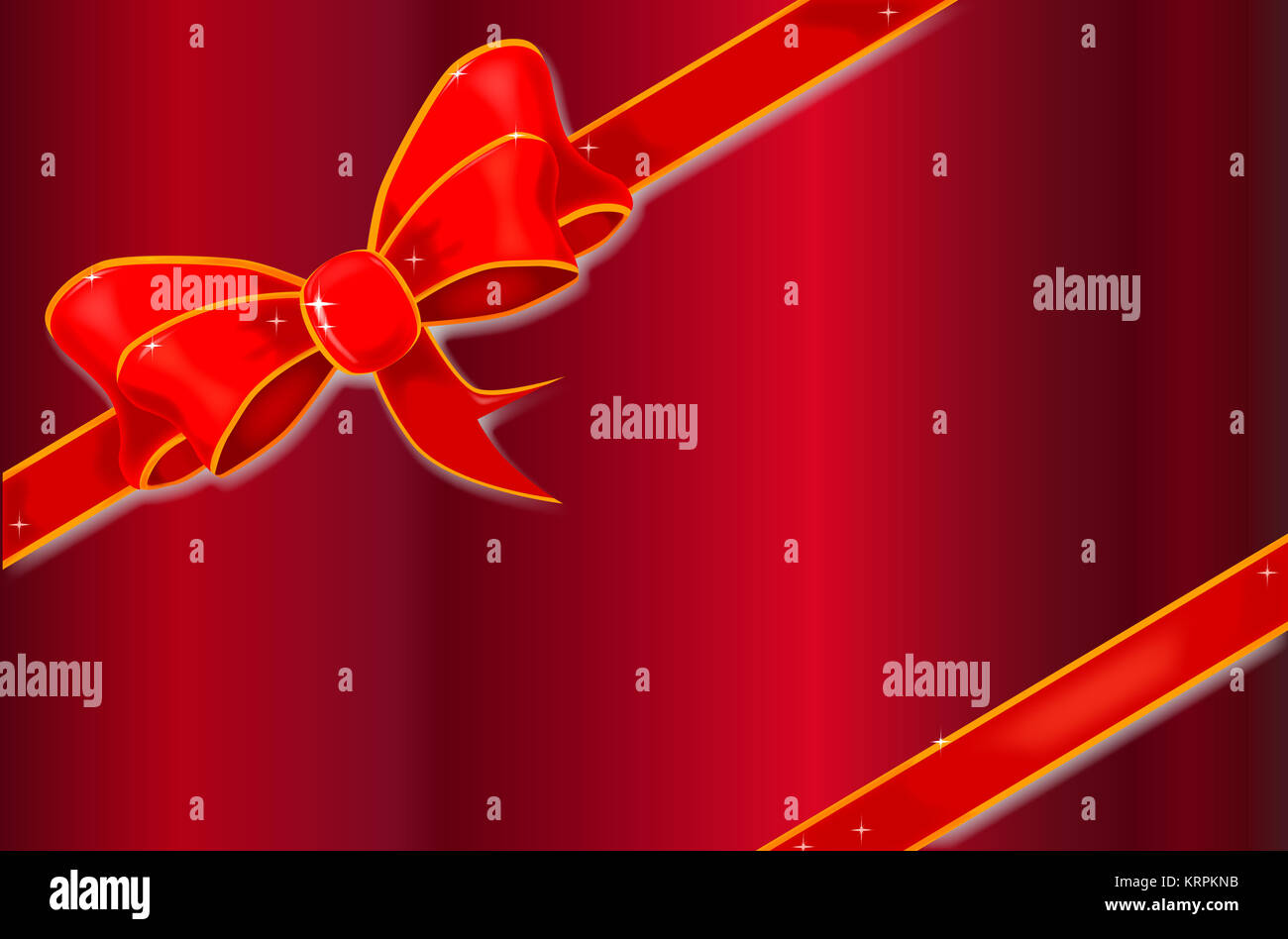 Red Ribbon Background Stock Photo - Alamy