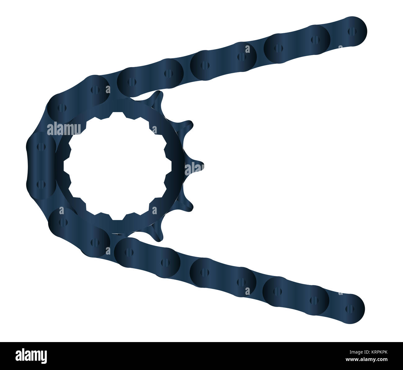 Bike chain drawing hi-res stock photography and images - Alamy