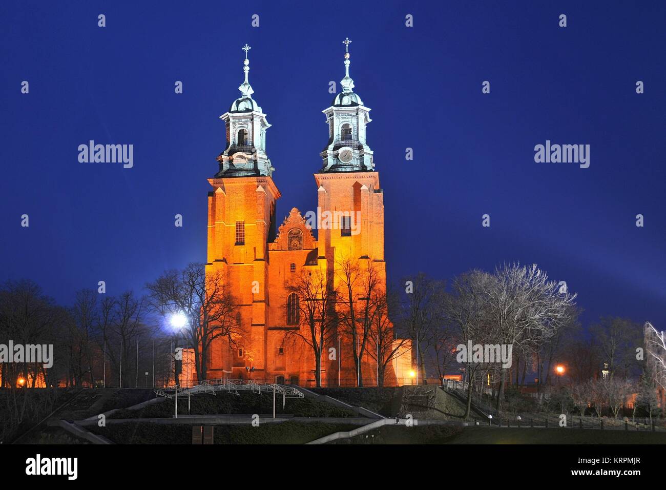 Royal Gniezno Cathedral in Gniezno, historical and royal city in ...