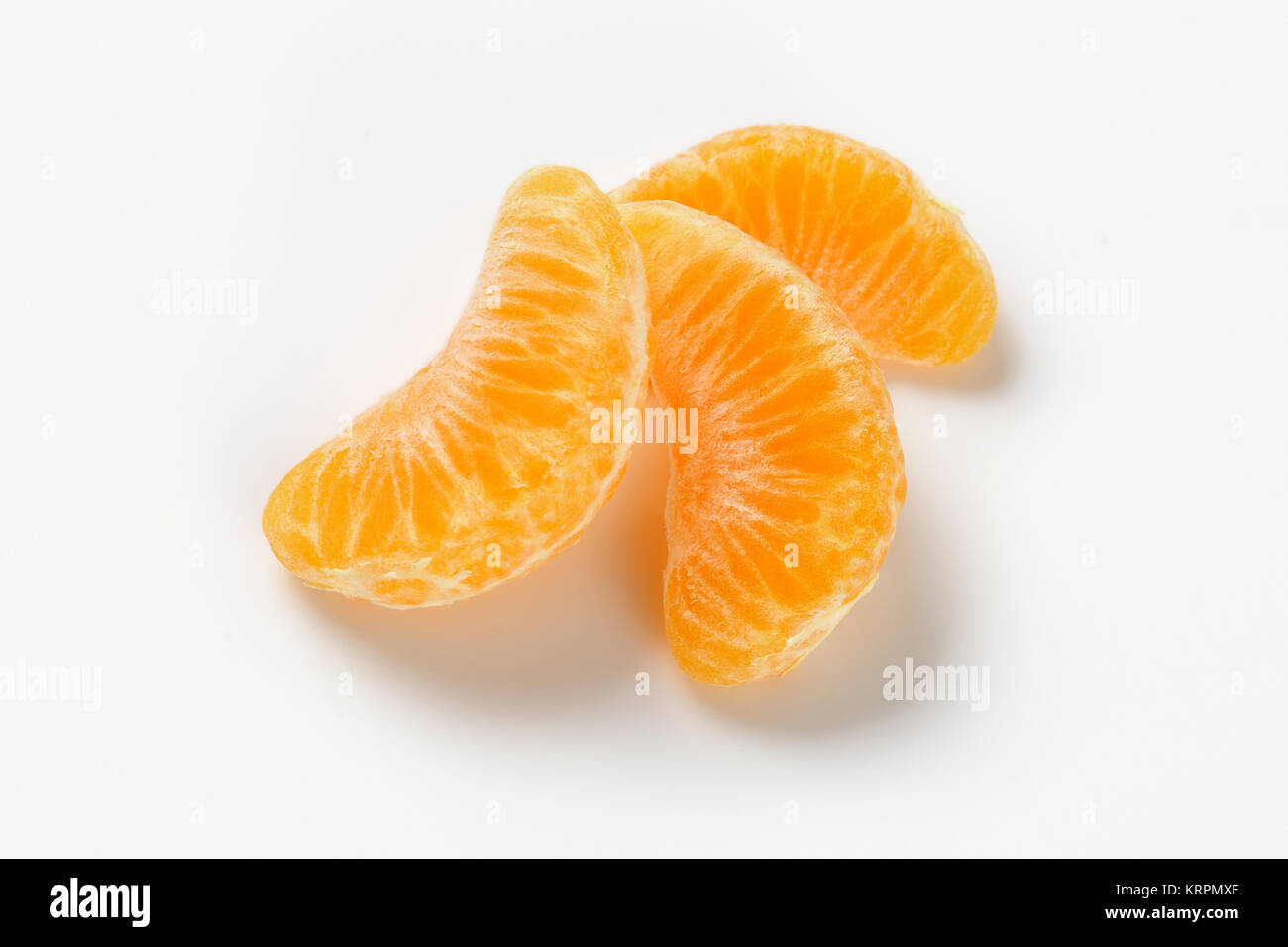 Peeled mandarin segments Stock Photo - Alamy