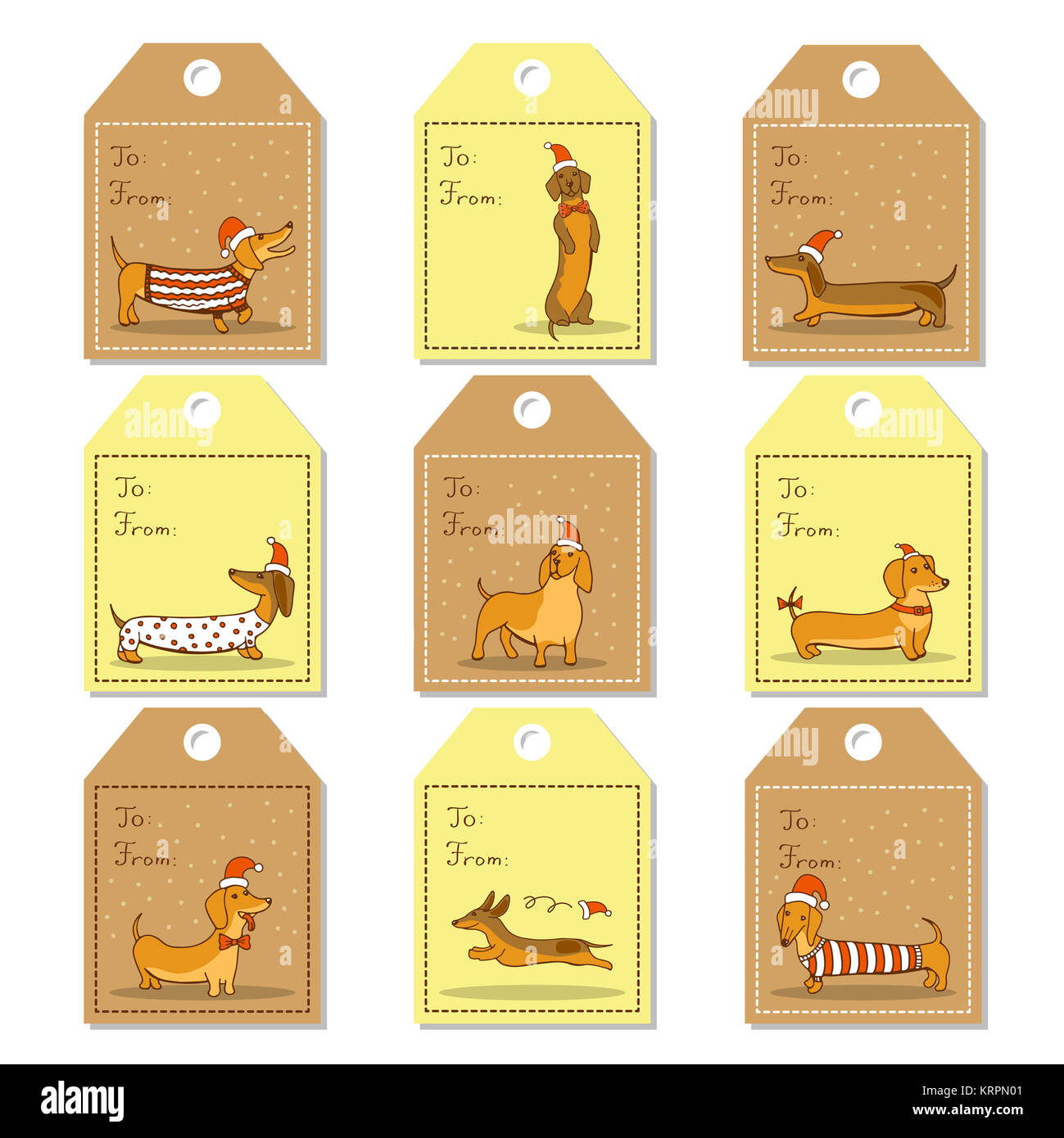 Funny cartoon style dog Cut Out Stock Images & Pictures - Alamy