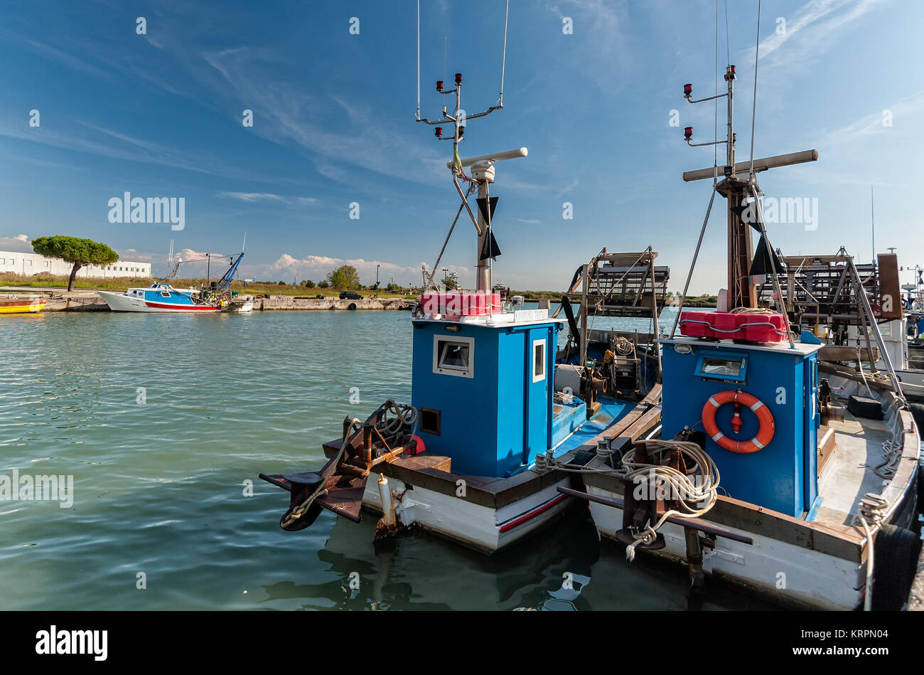 Commercial fishing boats moored in harbor Stock Photo - Alamy Commercial fishing boats moored in harbor Stock Photo - Alamy