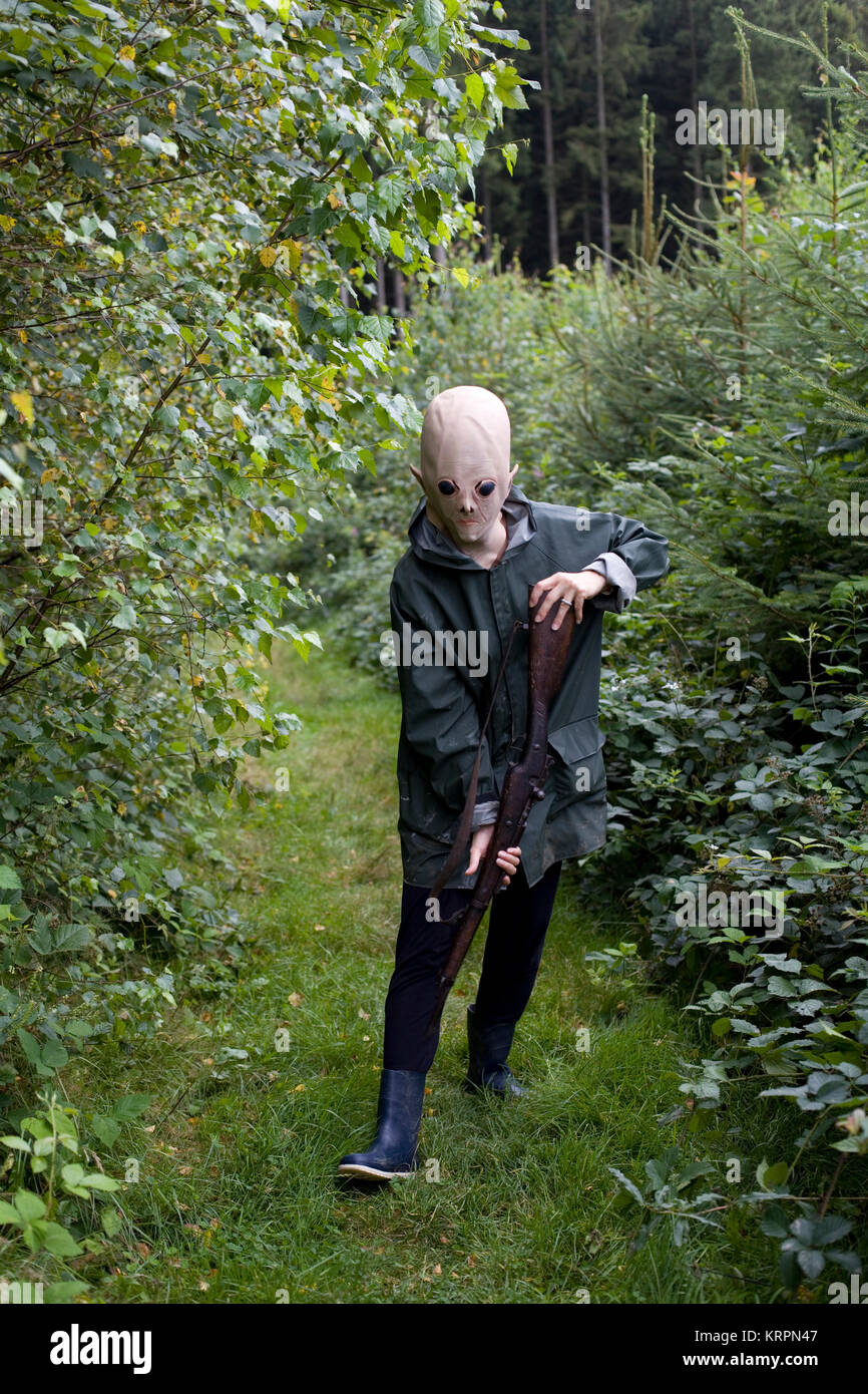 Hunter mask hi-res stock photography and images - Alamy