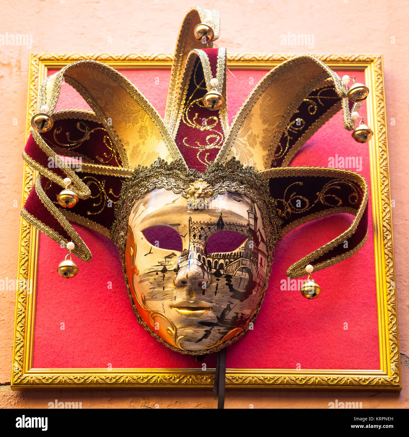 Mask in Venice Stock Photo - Alamy