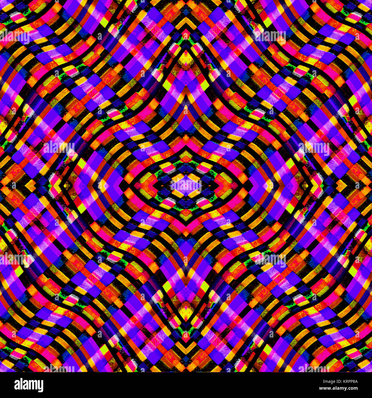 Modern Geometric Seamless Pattern Mosaic Stock Photo - Alamy