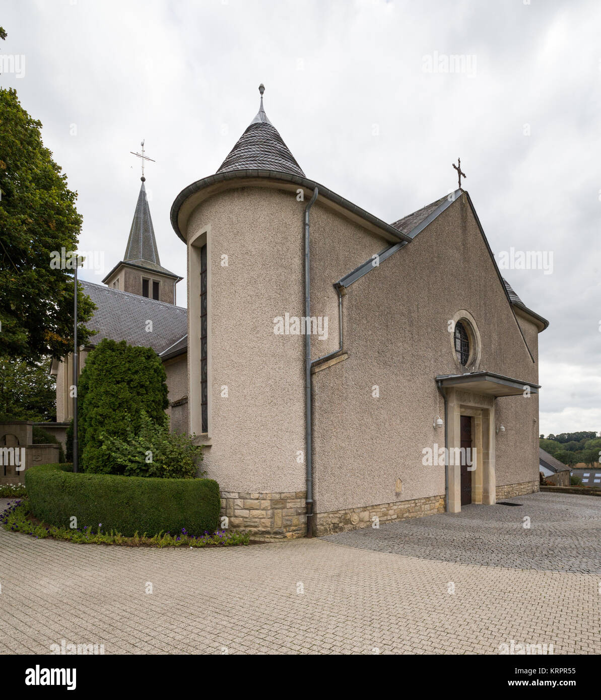 Church in Garnich Stock Photo - Alamy