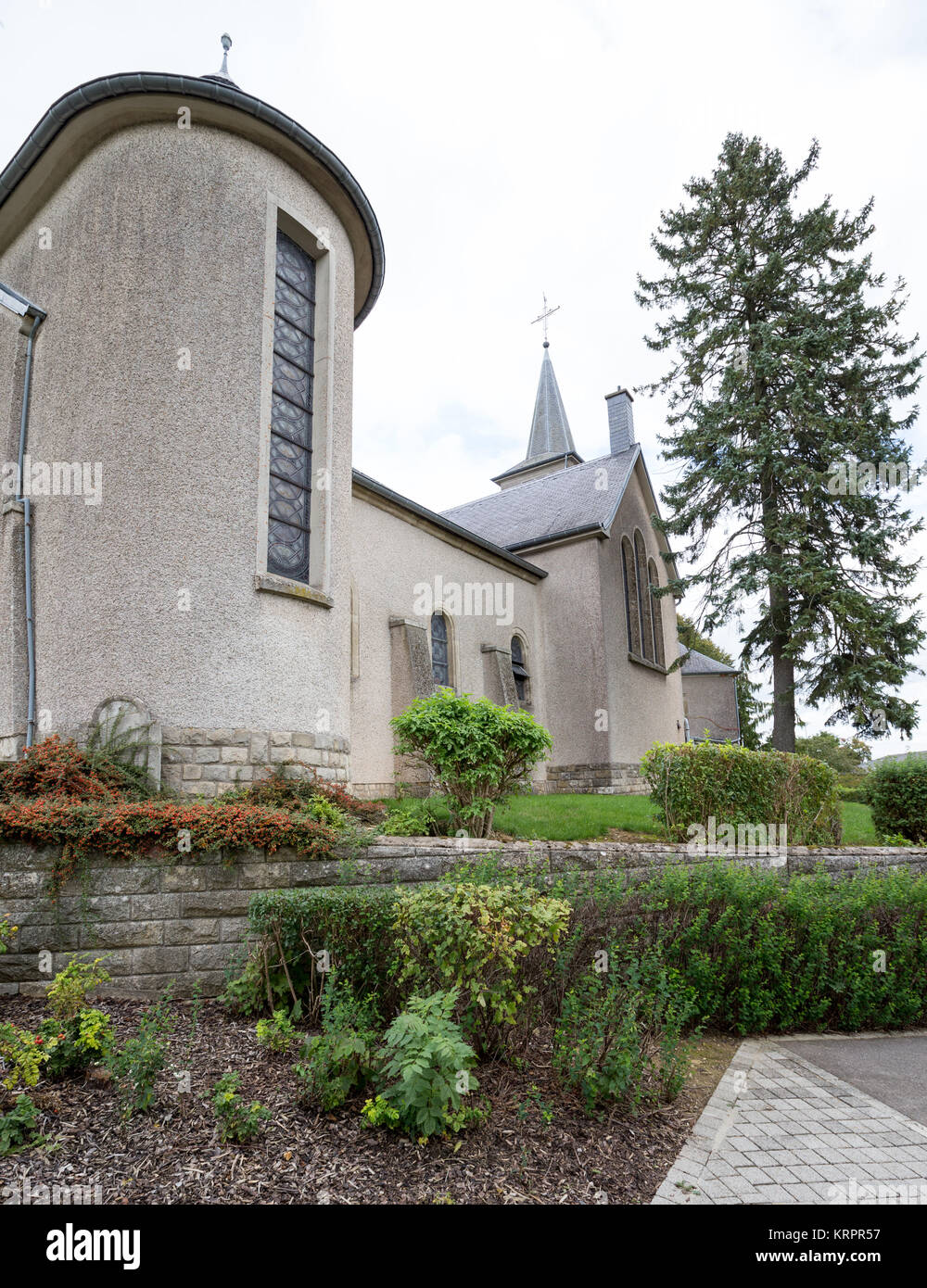 Church in Garnich Stock Photo - Alamy