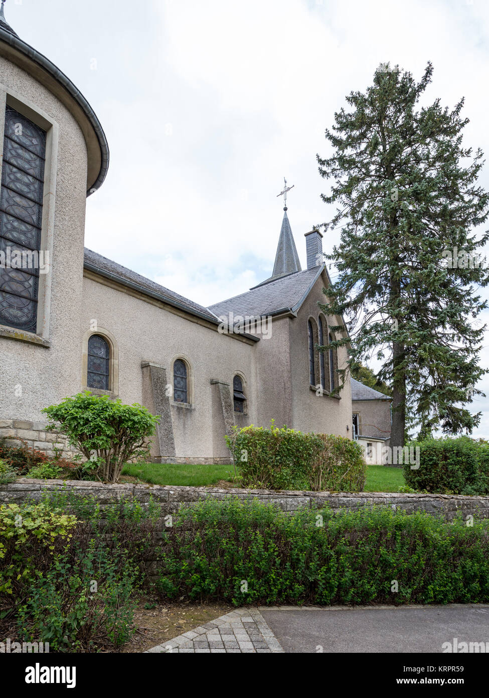 Church in Garnich Stock Photo - Alamy