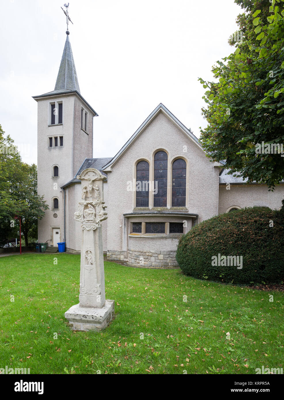 Church in Garnich Stock Photo - Alamy
