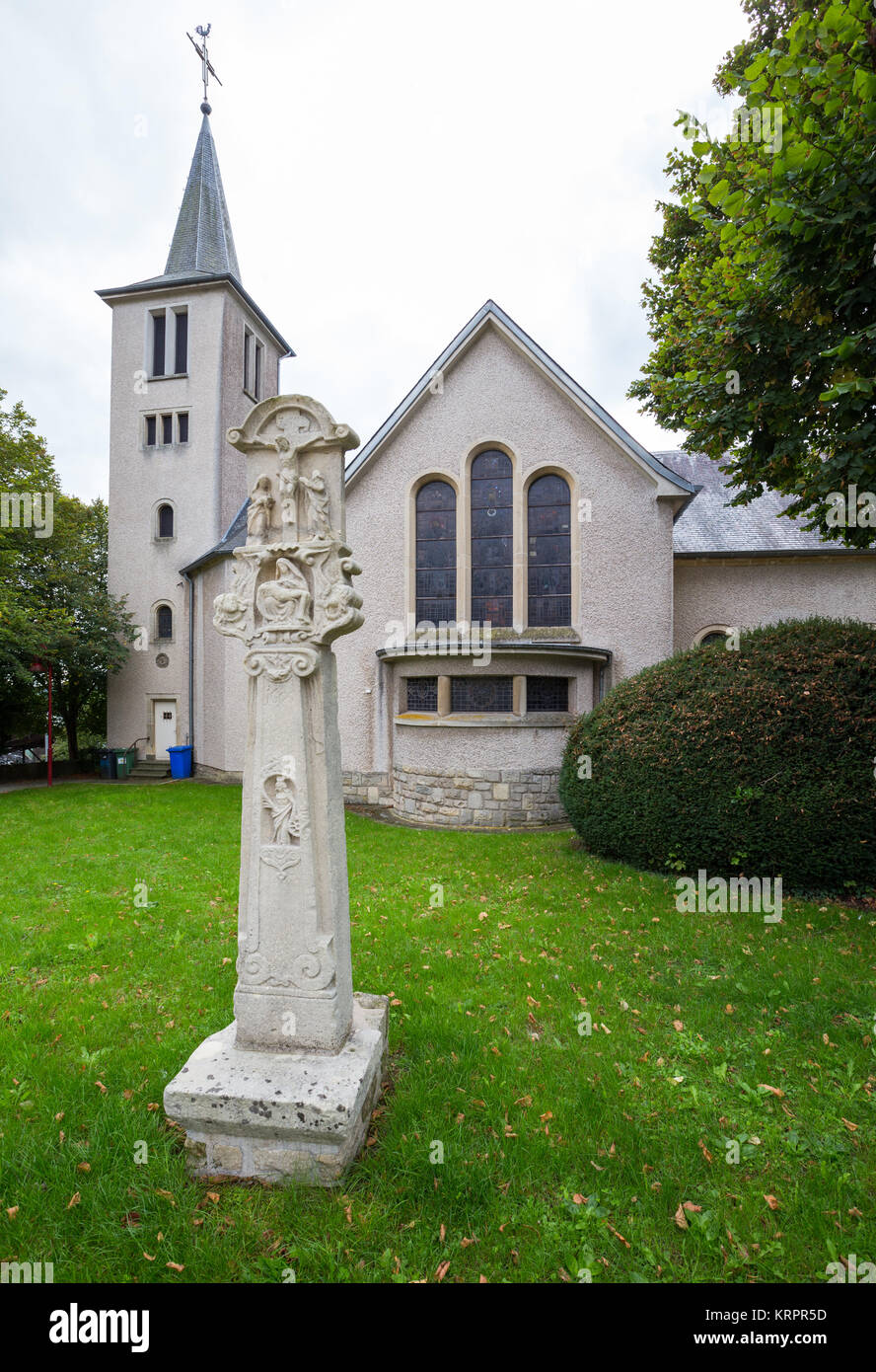 Church in Garnich Stock Photo - Alamy