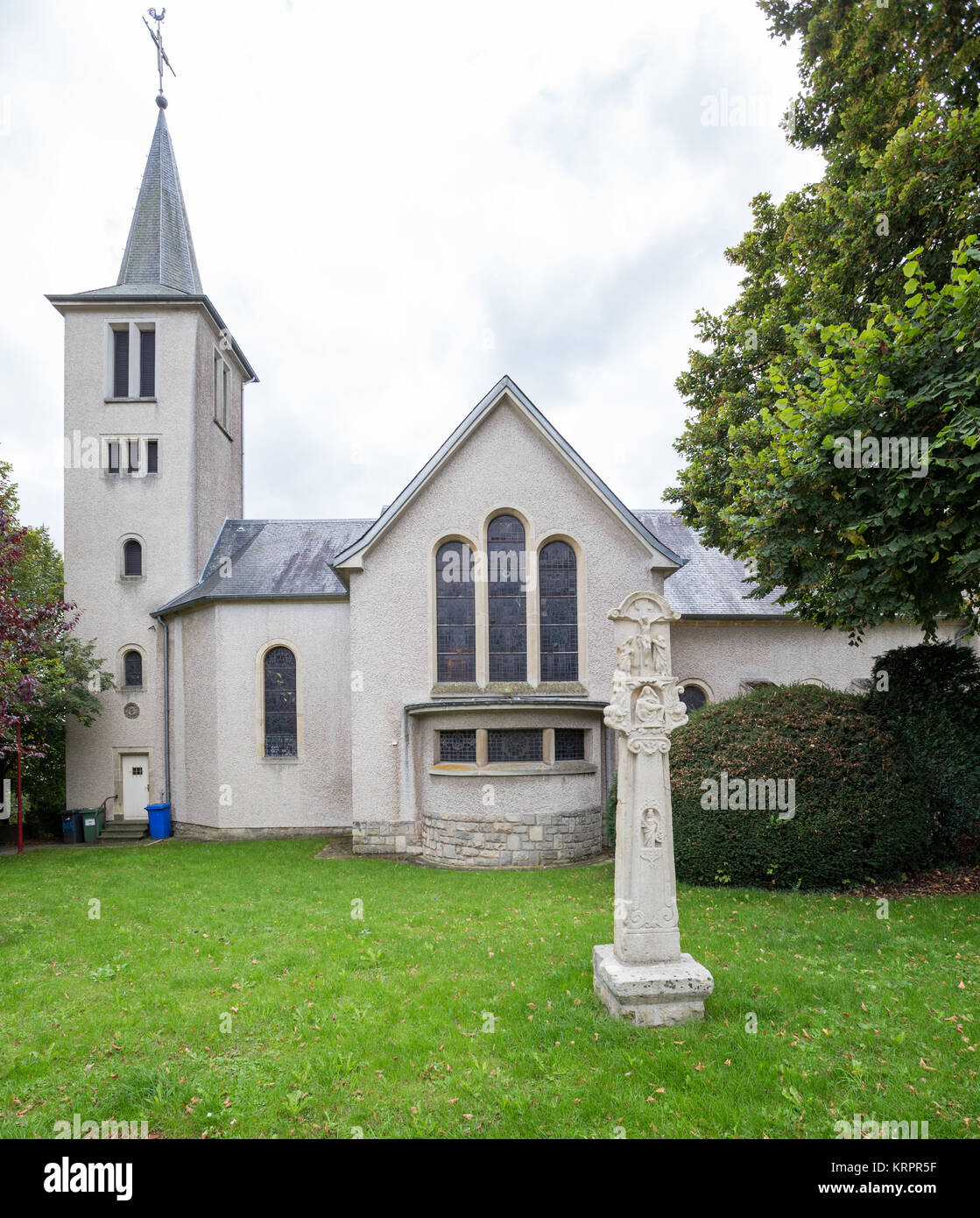 Church in Garnich Stock Photo - Alamy
