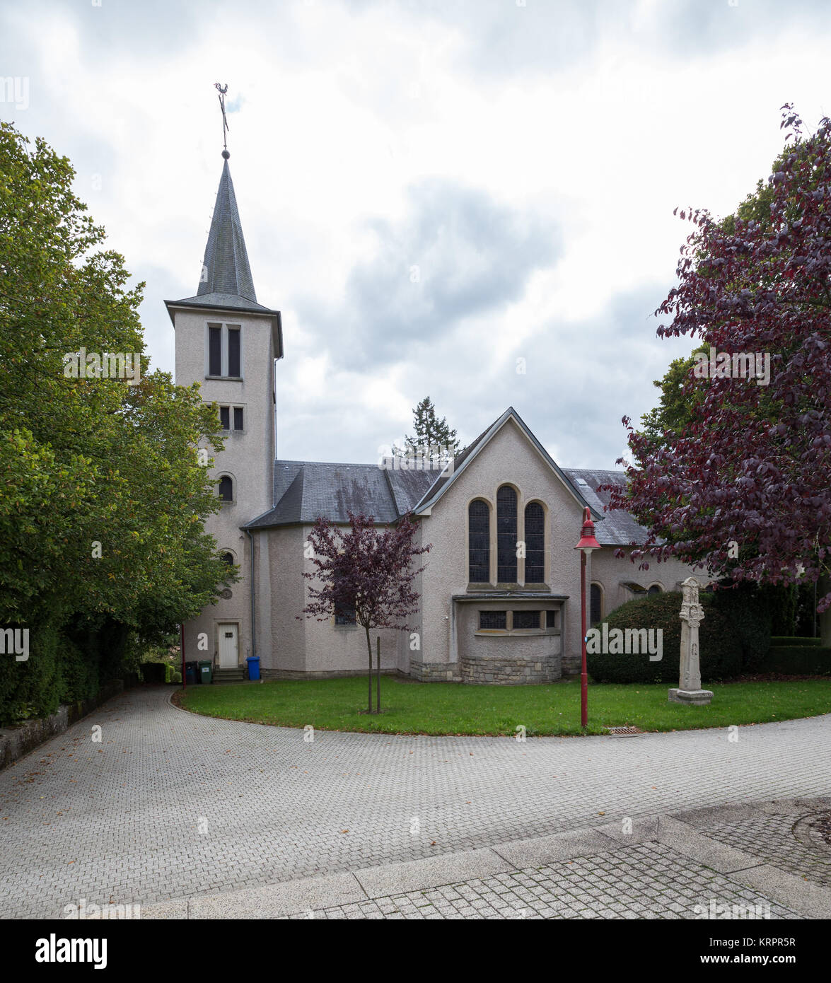 Church in Garnich Stock Photo - Alamy
