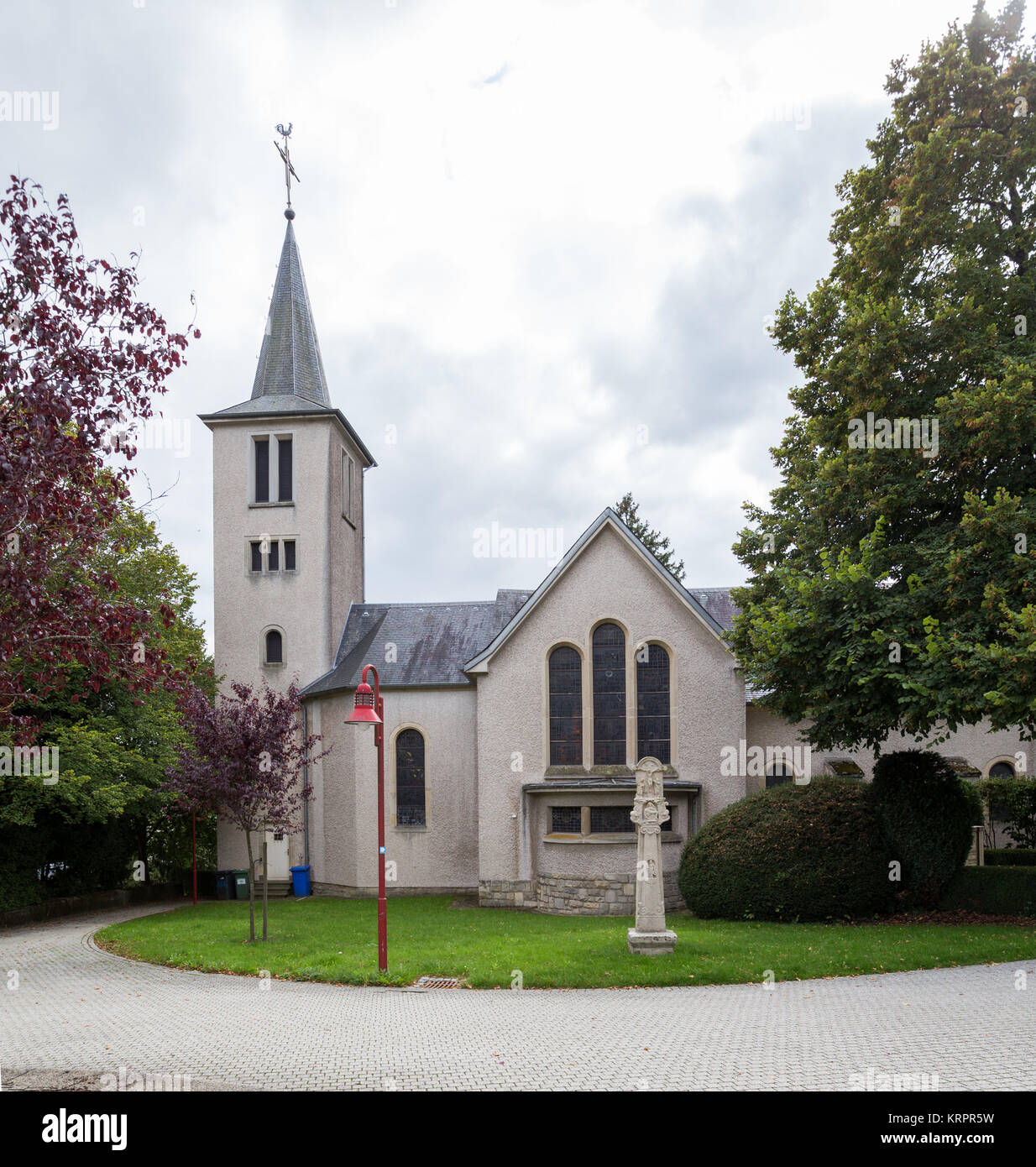 Church in Garnich Stock Photo - Alamy