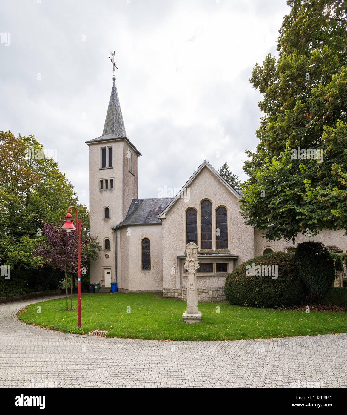 Church in Garnich Stock Photo - Alamy
