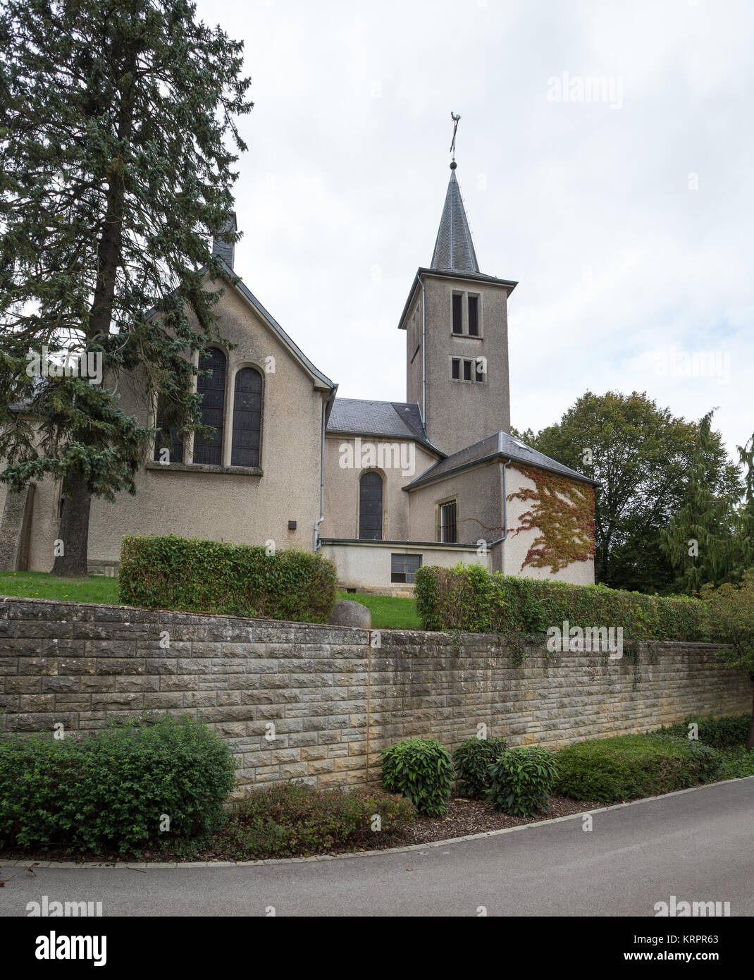 Church in Garnich Stock Photo - Alamy