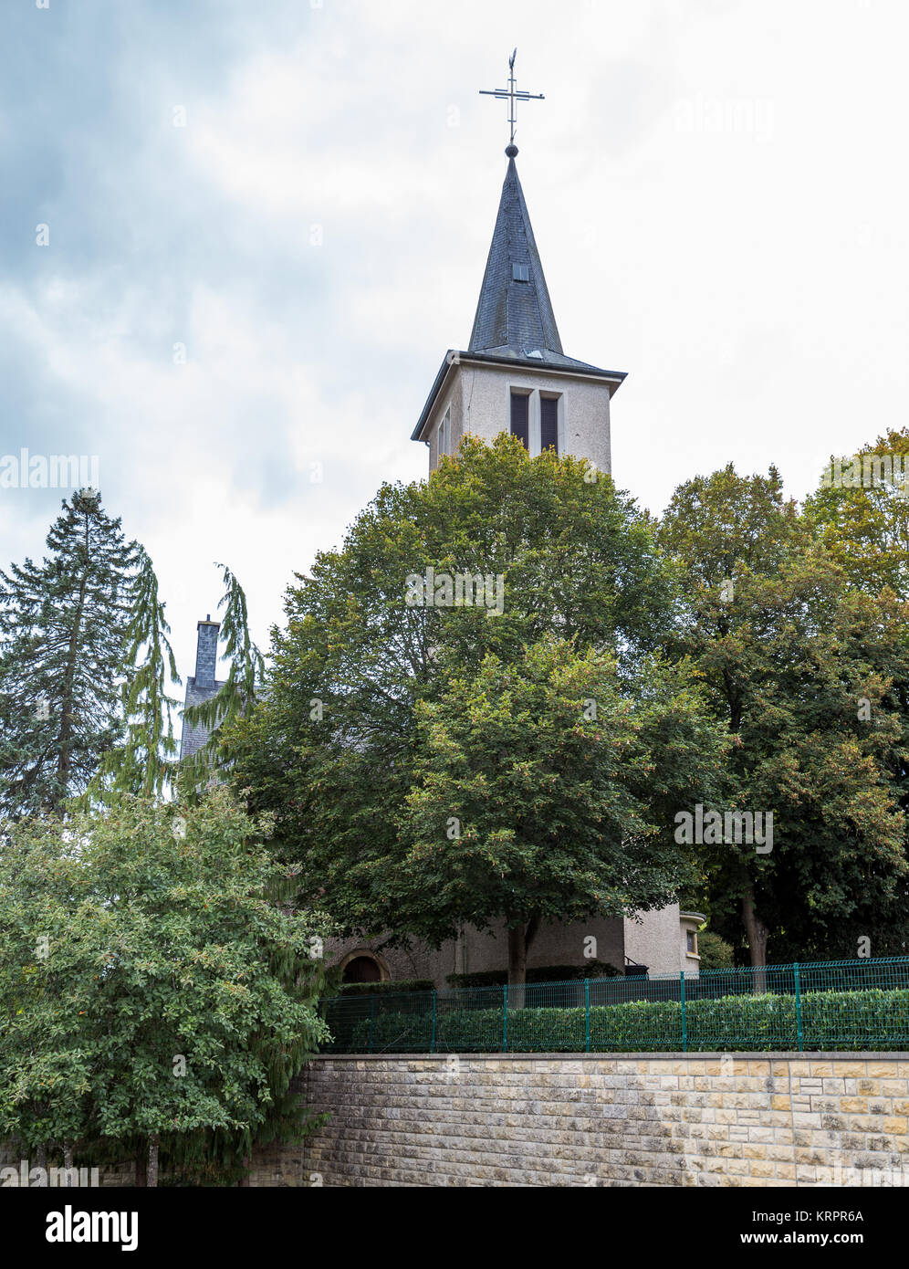 Church in Garnich Stock Photo - Alamy