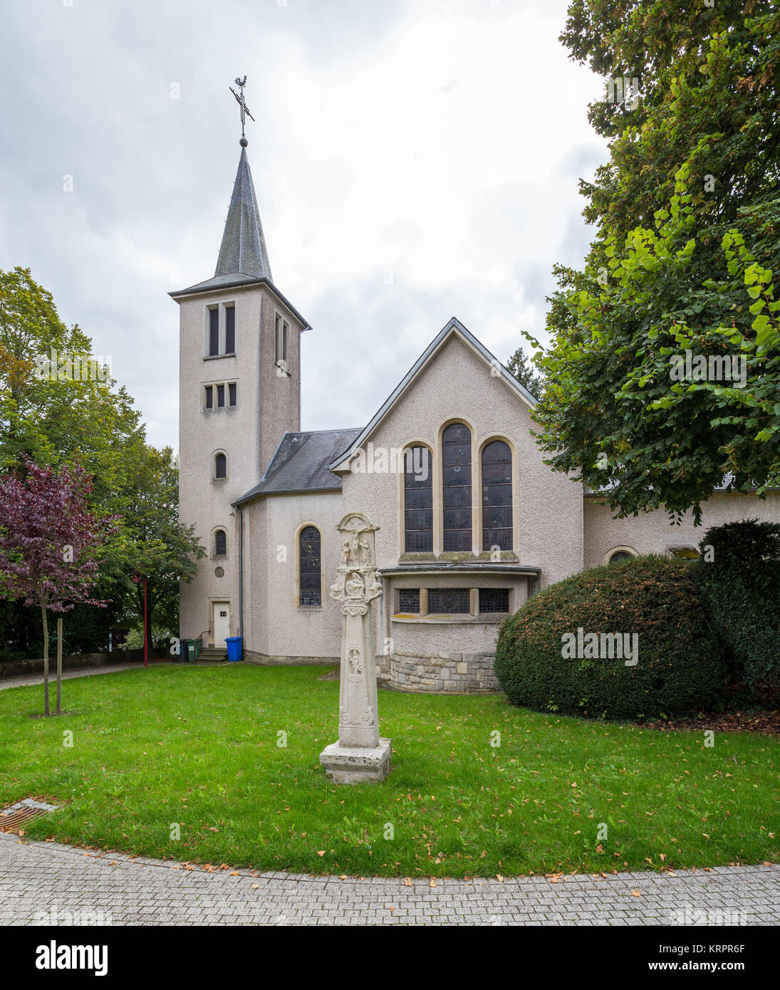 Church in Garnich Stock Photo - Alamy