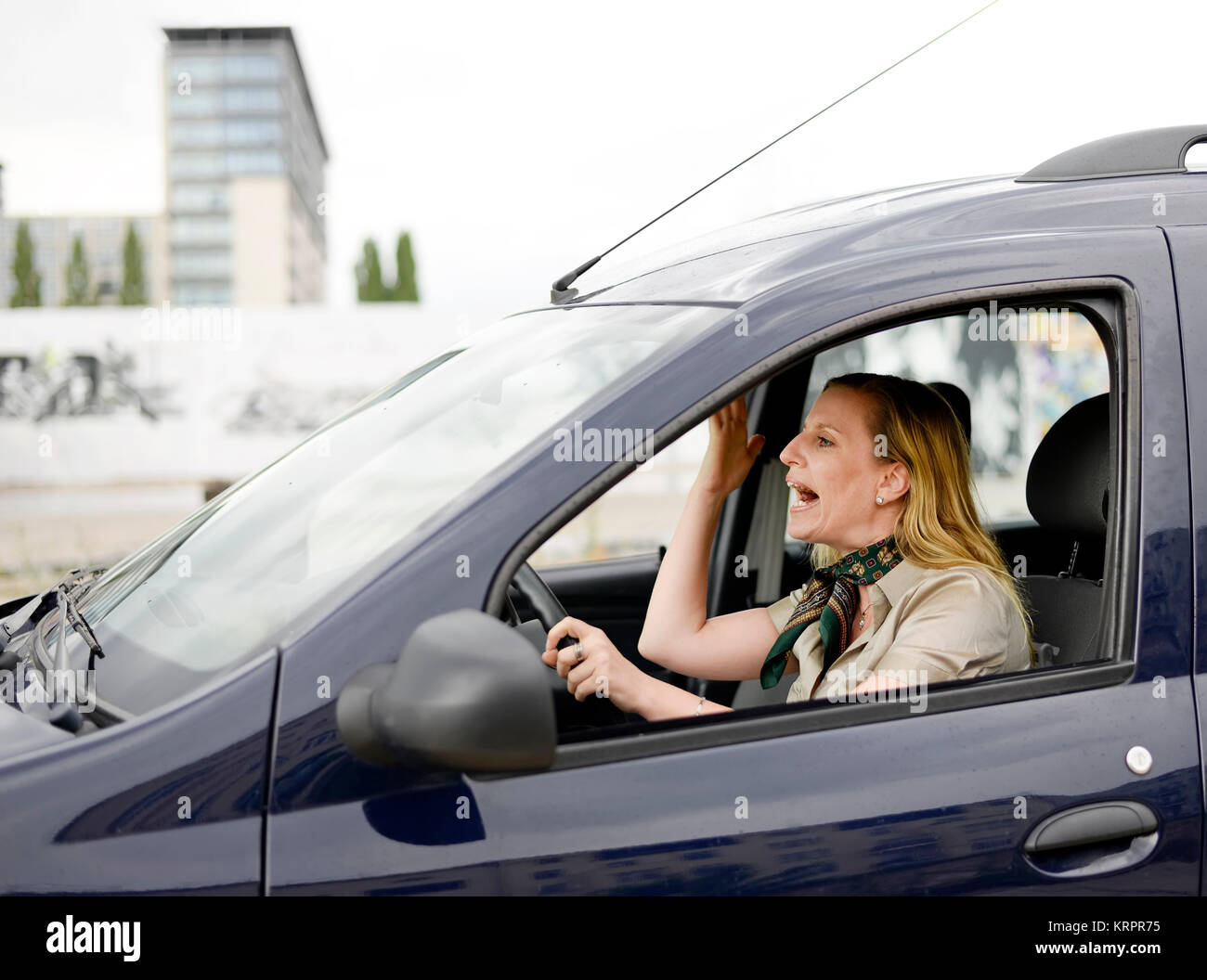Angry motorist hi-res stock photography and images - Alamy