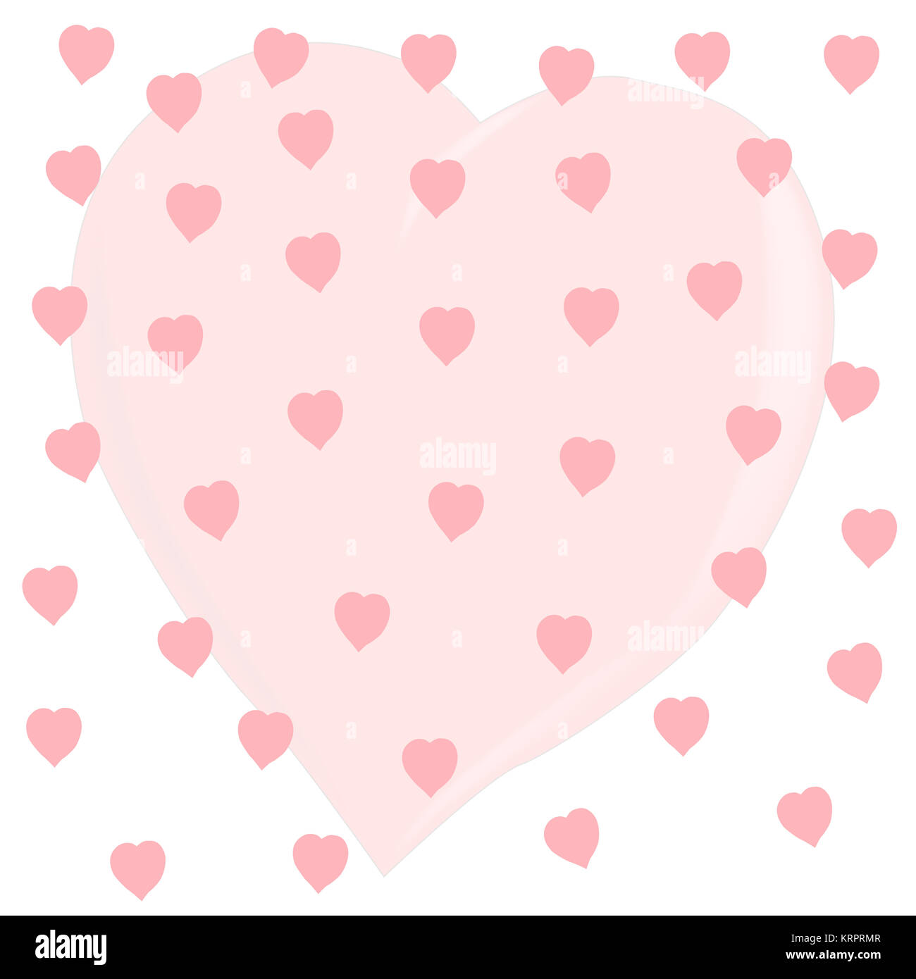 Heart Filled Background Stock Photo - Alamy