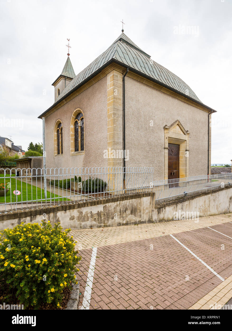 Church in Dippach Stock Photo - Alamy