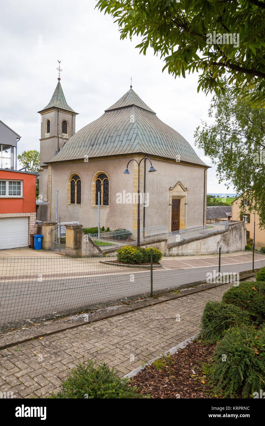Church in Dippach Stock Photo - Alamy