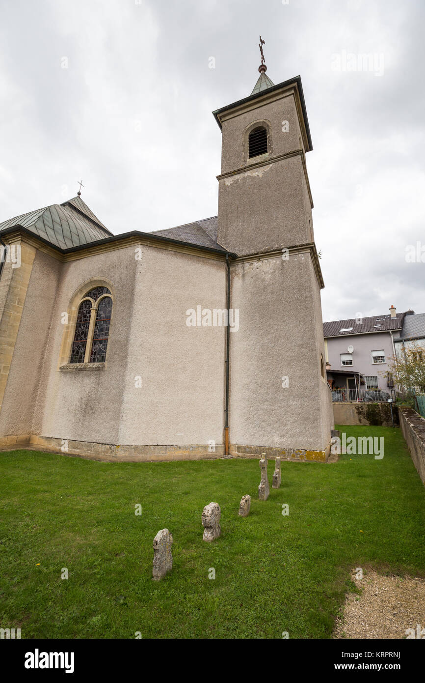 Church in Dippach Stock Photo - Alamy
