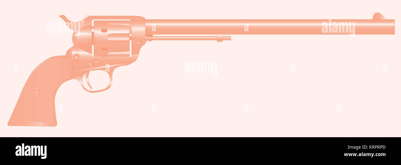 Long barrel pistol hi-res stock photography and images - Alamy