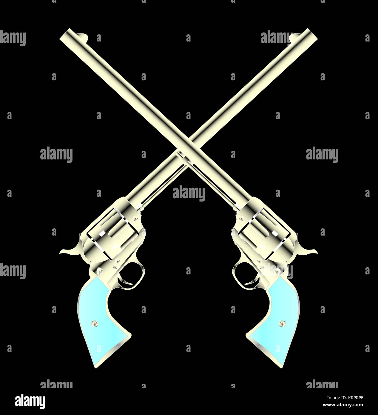 Crossed guns hi-res stock photography and images - Alamy