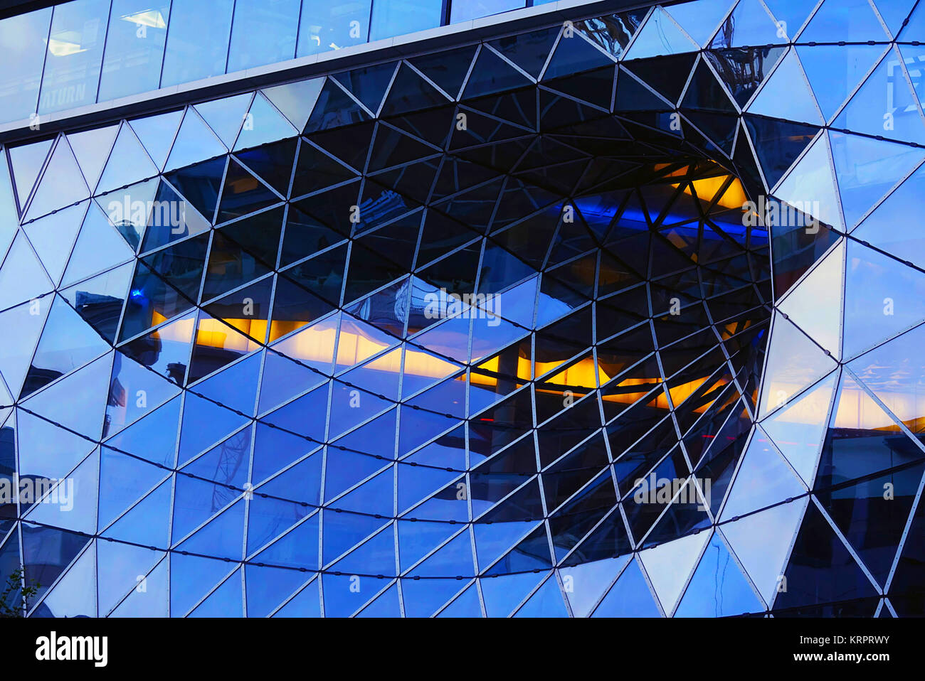 Glass facade zoomed in Stock Photo - Alamy