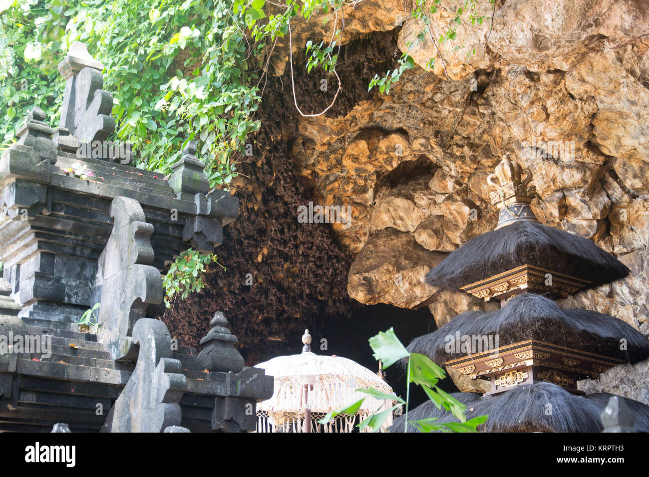 Goa Lawa Tempel Bali Stock Photo - Alamy