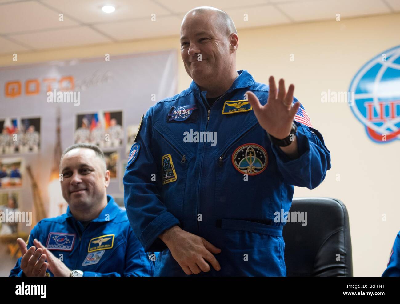 NASA International Space Station Expedition 54 prime crew member ...