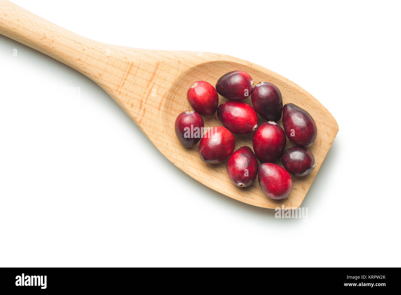 The tasty american cranberries Stock Photo - Alamy