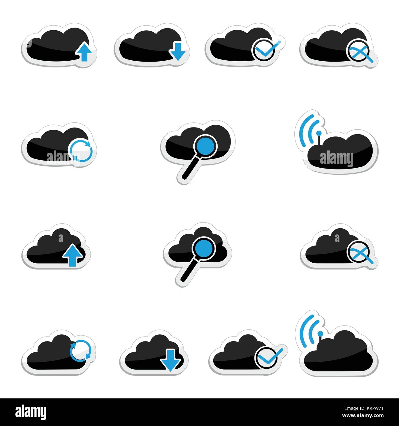 Skydrive background Stock Vector Images - Alamy