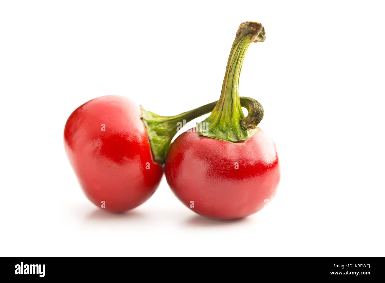 Round chili peppers Stock Photo - Alamy