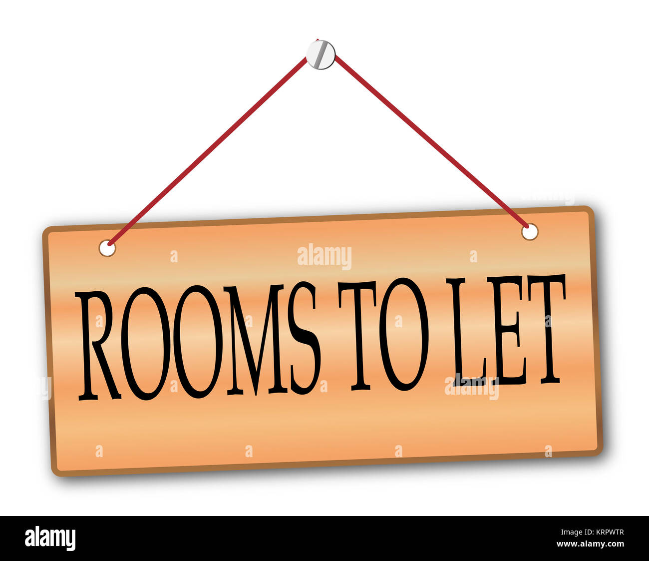 Rooms To Let Stock Photo - Alamy
