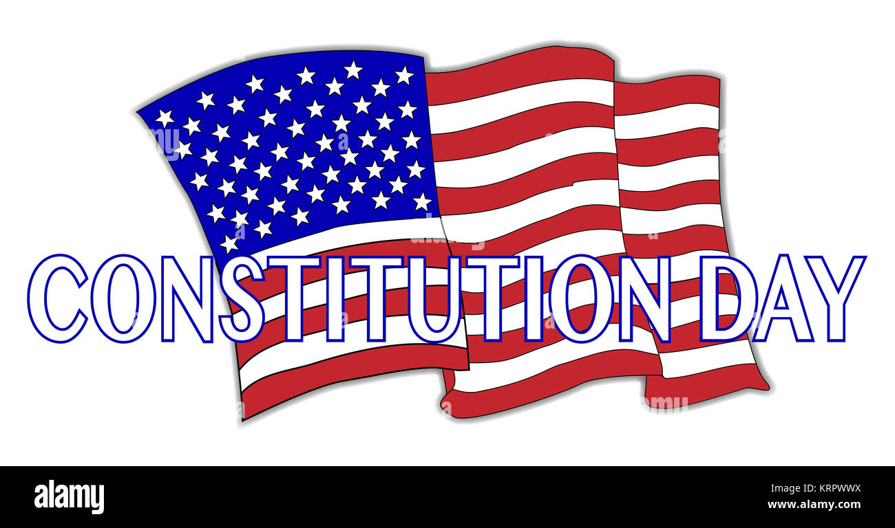 Constitution Day Flag Stock Photo - Alamy