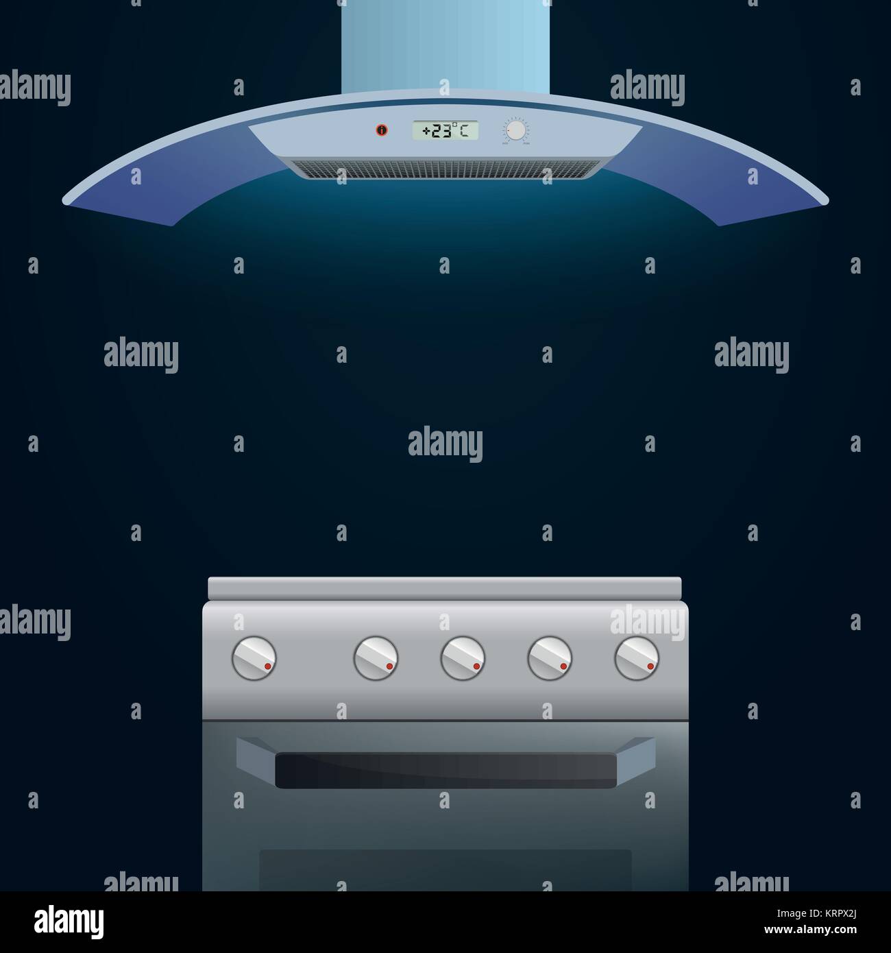 Stove extractor fan hi-res stock photography and images - Alamy