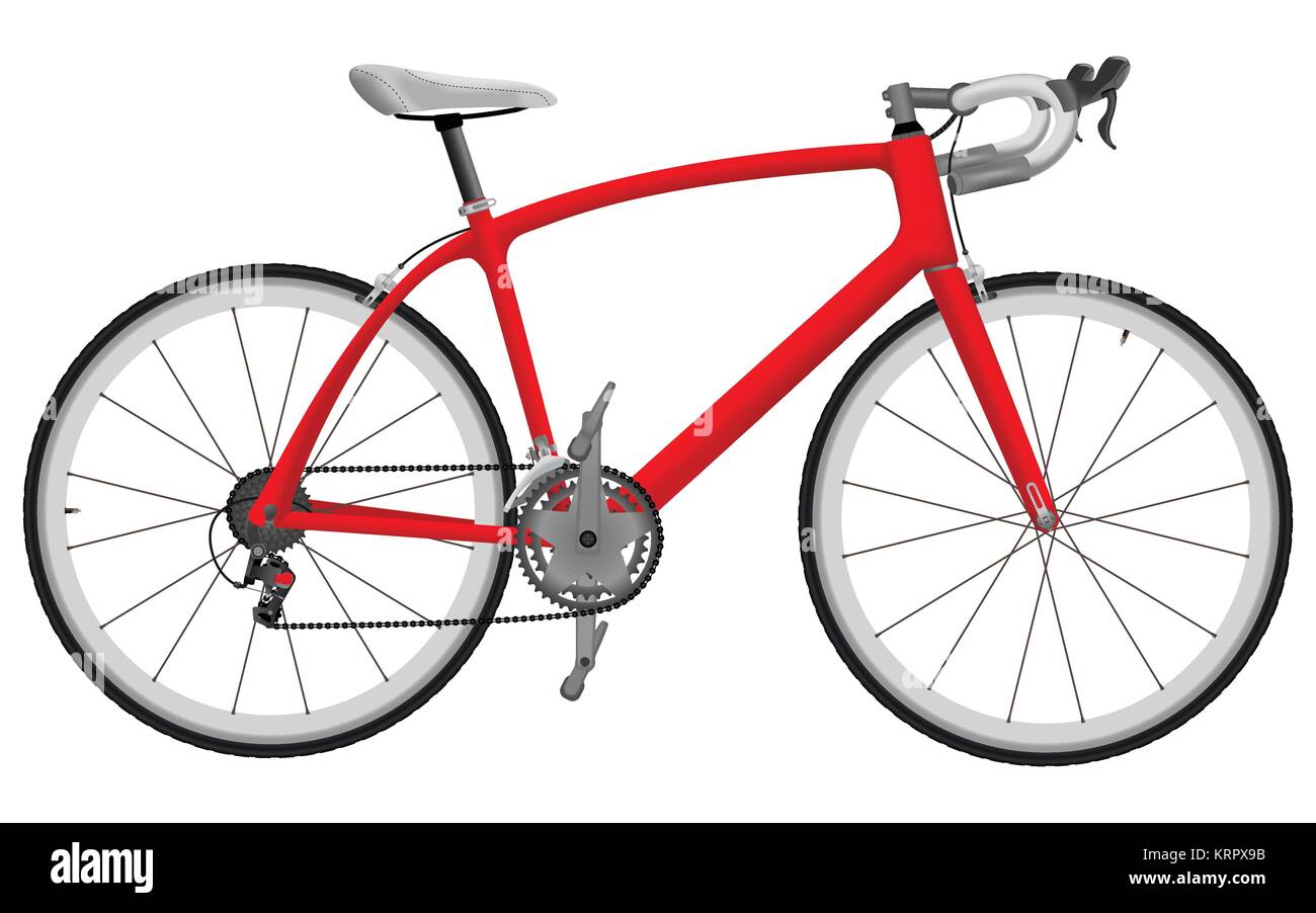 Professional mountain bike racing Stock Vector Images - Alamy