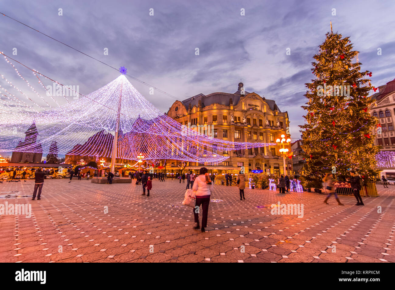 Timisoara christmas market hi-res stock photography and images - Alamy